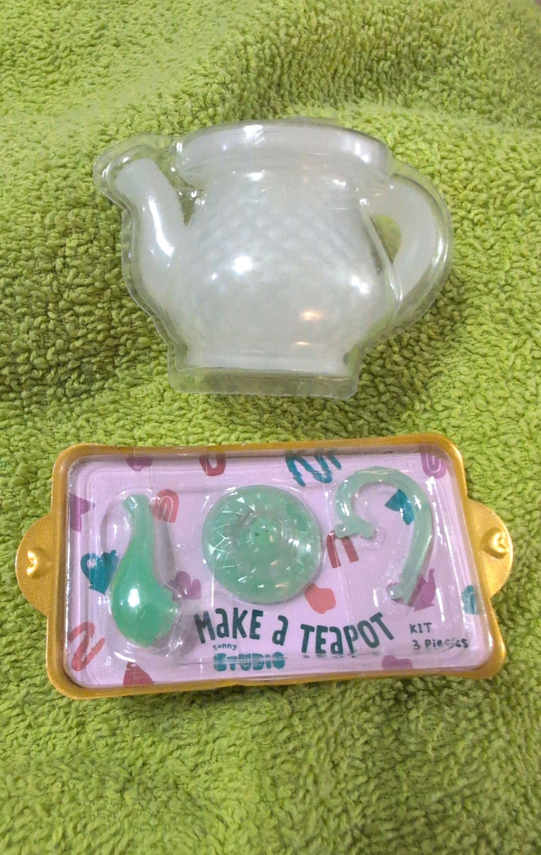 Miniverse Teapot Mold and Teal Hardware - New - Etsy
