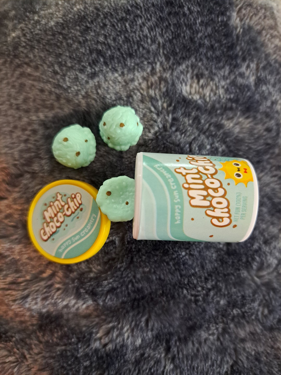 Miniverse Mint Choco Chip Ice Cream New - Etsy