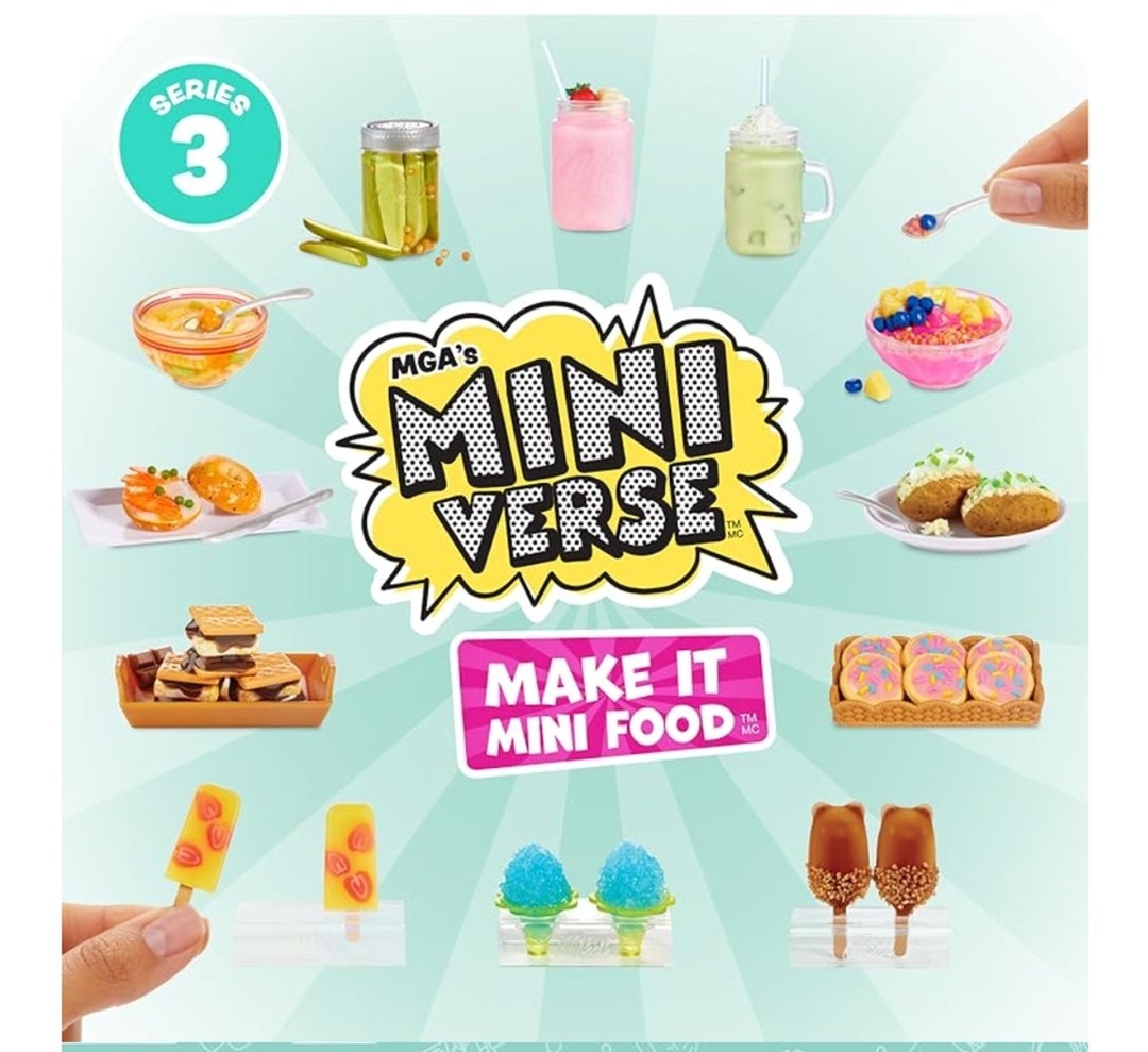 MGA Miniverse Series 3 - Cafe Wave 1 and 2! - Etsy