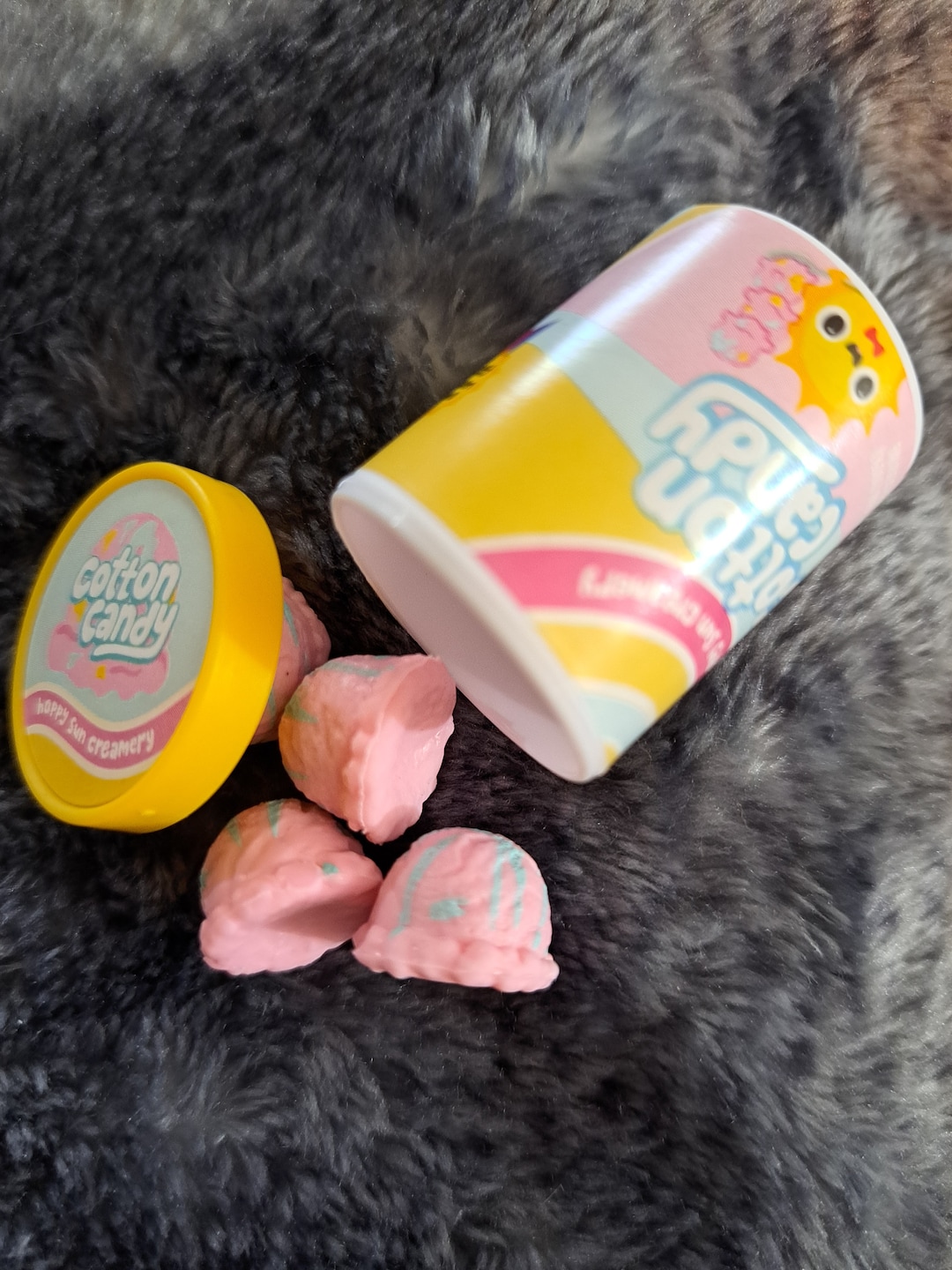 Miniverse Cotton Candy Ice Cream - New - Etsy