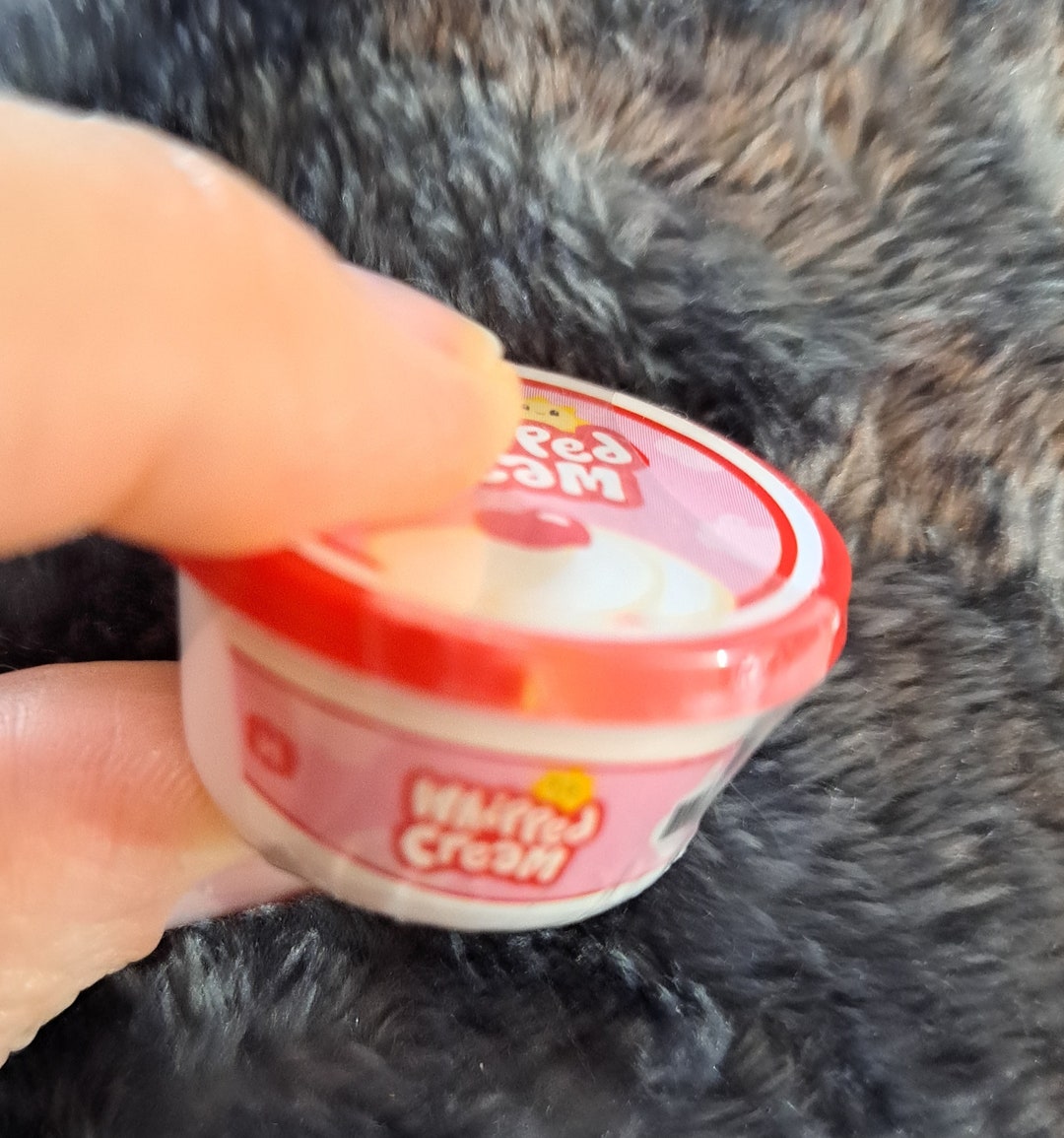 Miniverse Whipped Cream W/ Cherry - New - Etsy