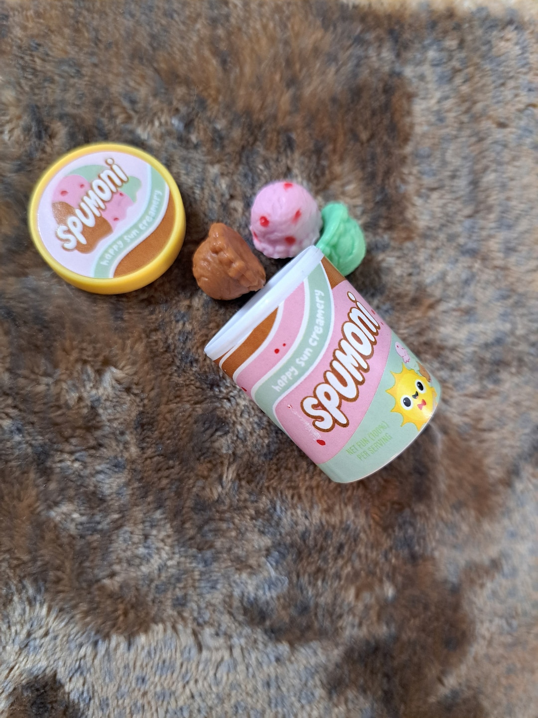 Miniverse Spumoni Ice Cream New - Etsy