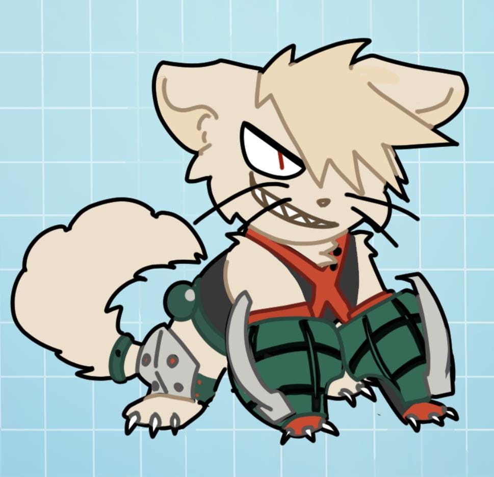 MHA Cat Charms - Etsy