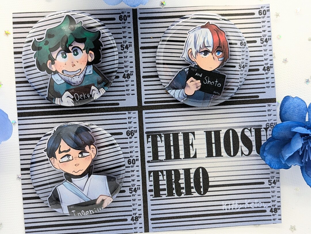 MHA Hosu Trio - Etsy