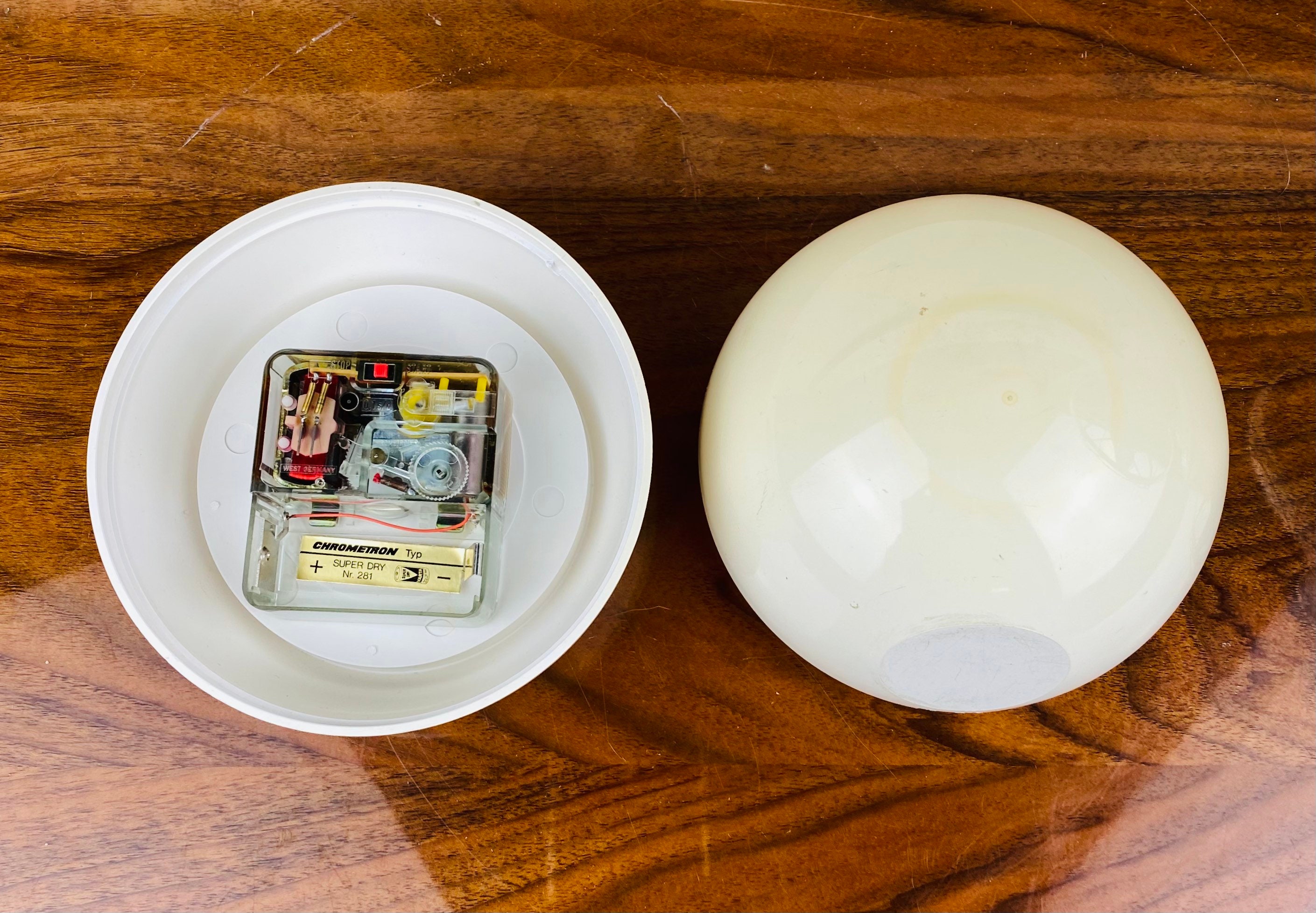 Mid Century Uhr STAIGER Vintage Weltuhr Space Age Tischuhr | Etsy