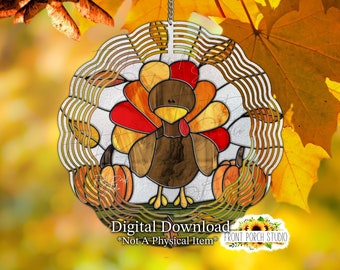 Turkey and Pumpkins Fall Scene Png Sublimation Digital Design Download ...