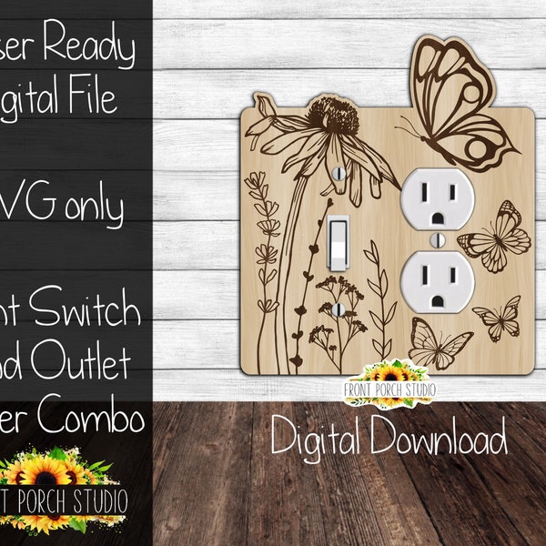Light Switch Cover Svg - Etsy