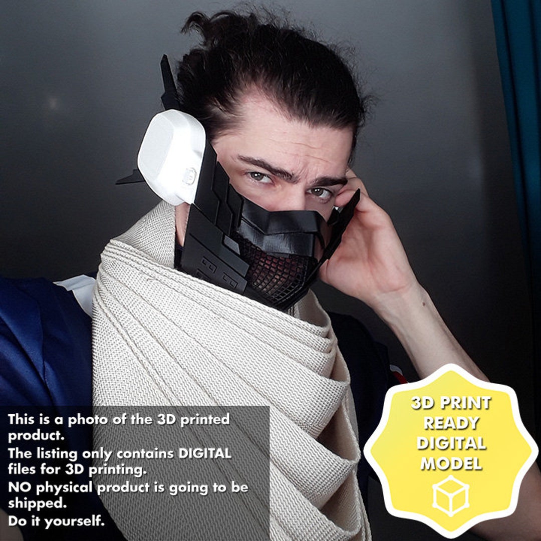 Shinso Mask - STL Files for 3D Print - Etsy