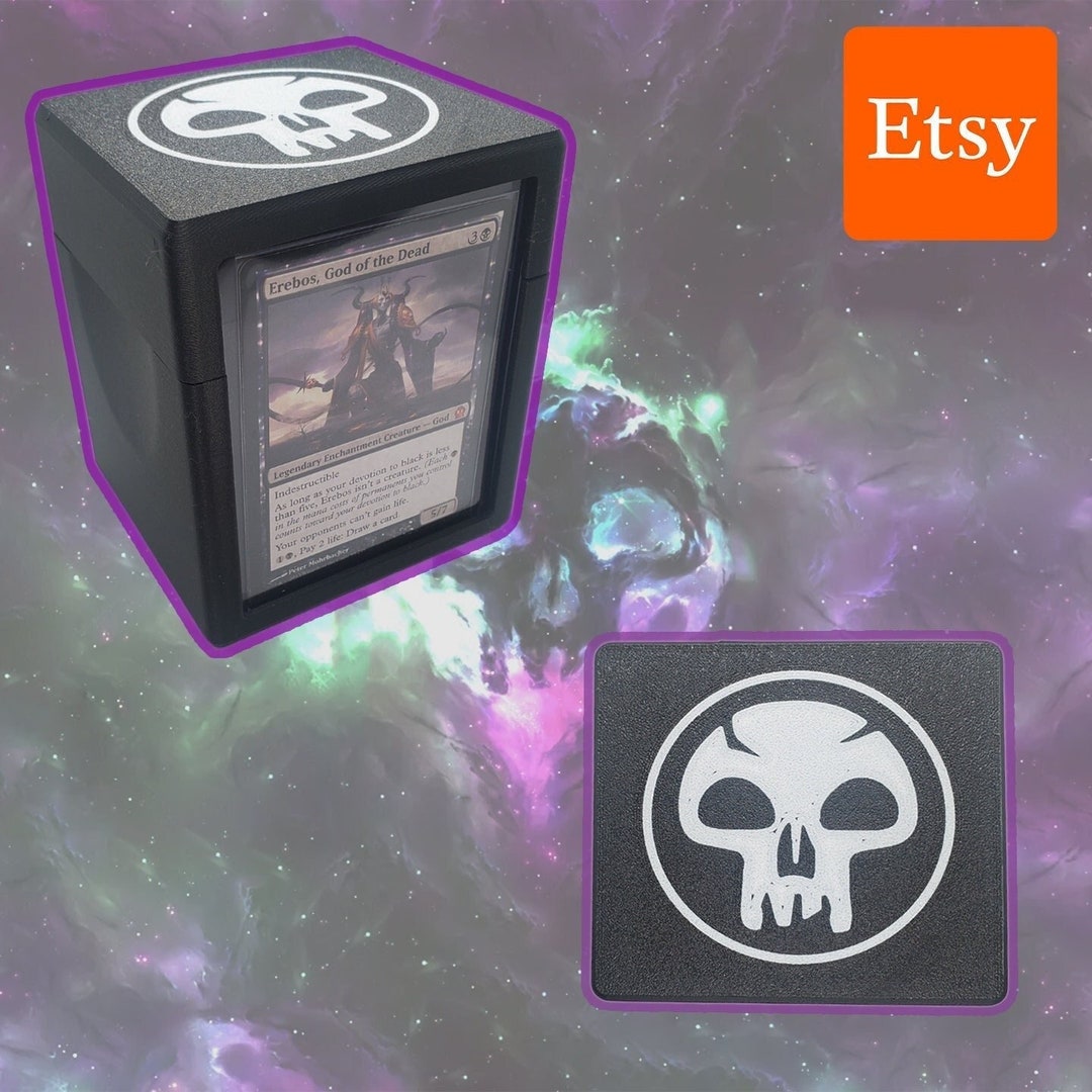 Mana Commander Showcase Deck Box - Etsy