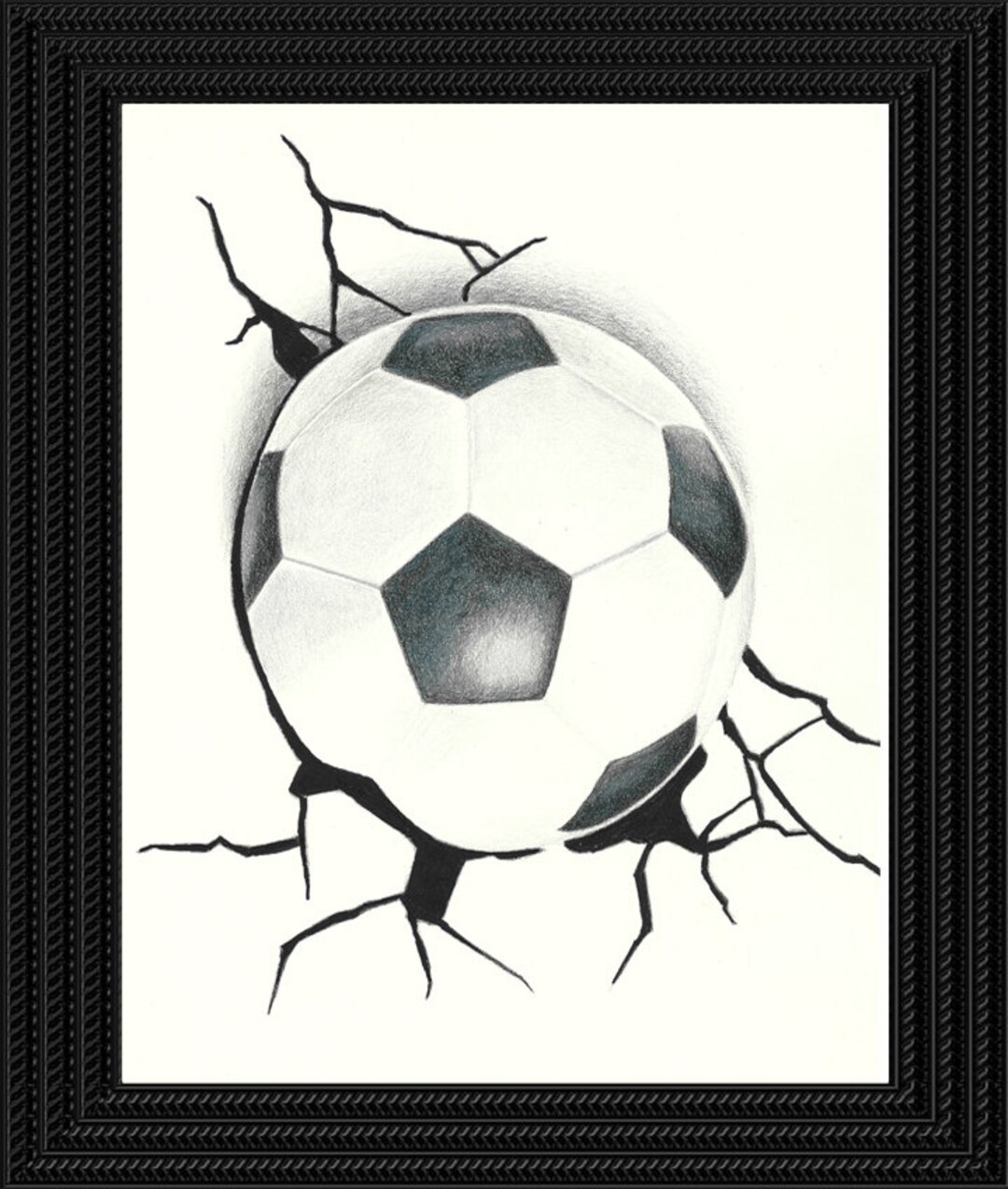 Soccer Ball Art Print || FIFA || NWSL || Women's Soccer || Wanderers ...