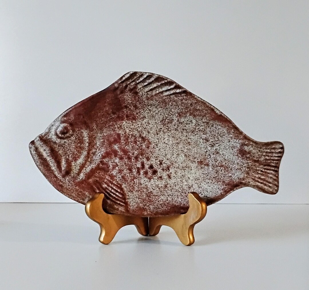 Vintage 11" Thora Terracotta Fish Ovenware Platter Listing is per Plate ...
