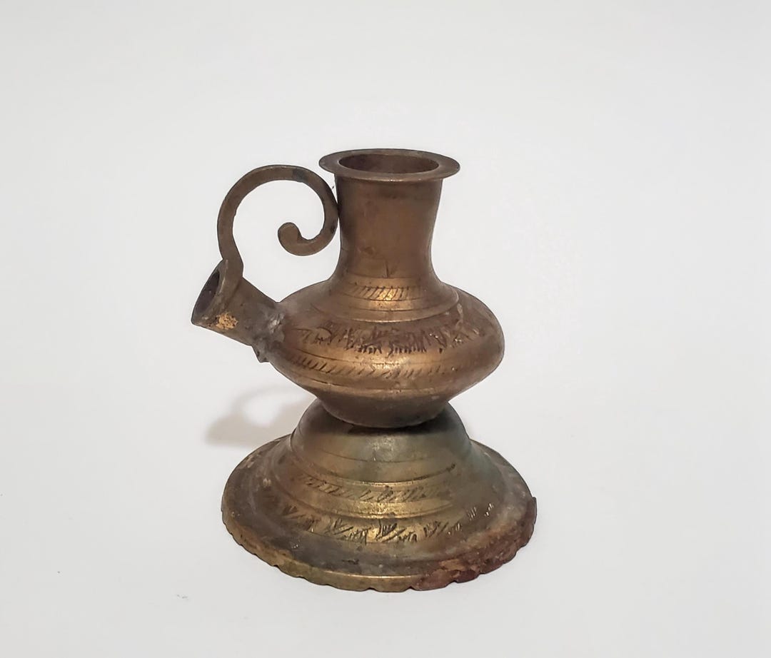 Vintage Brass Hukka Pot Hand Engraved Marked India 9971 - Etsy