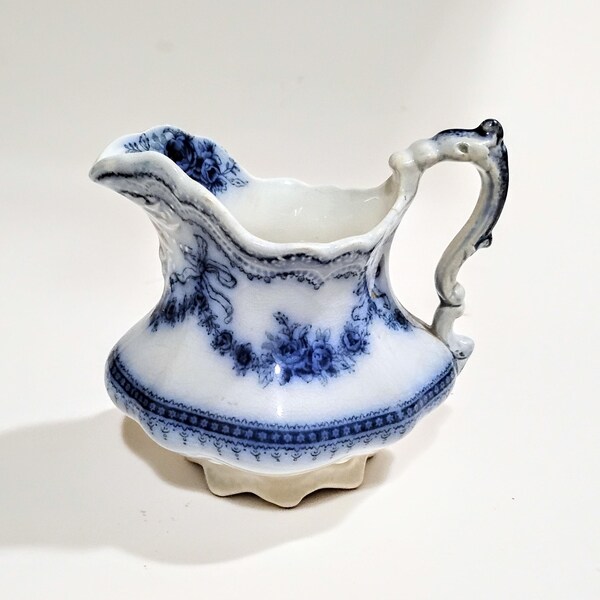 Flow Blue Pitcher - Etsy