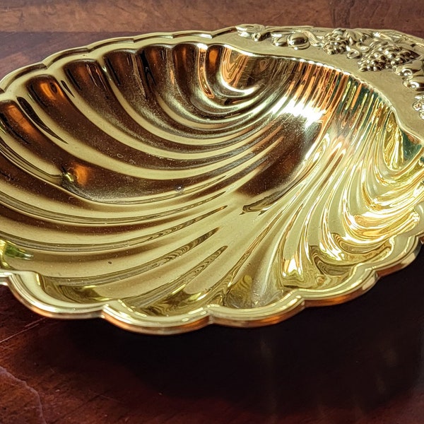 Brass Shell Dish - Etsy