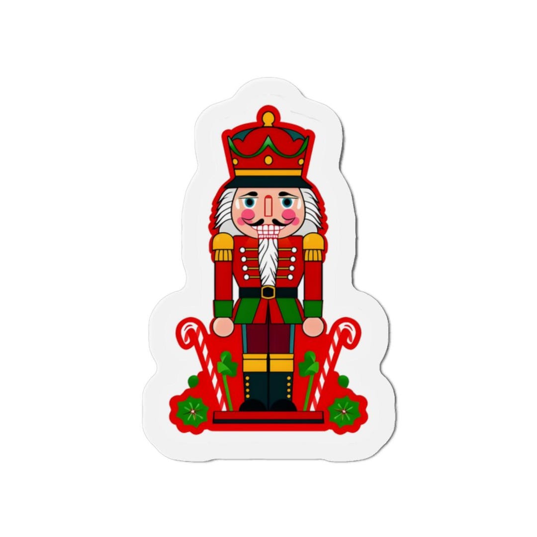 Nutcracker Magnet, Festive Character Design, Christmas Holiday Decor ...