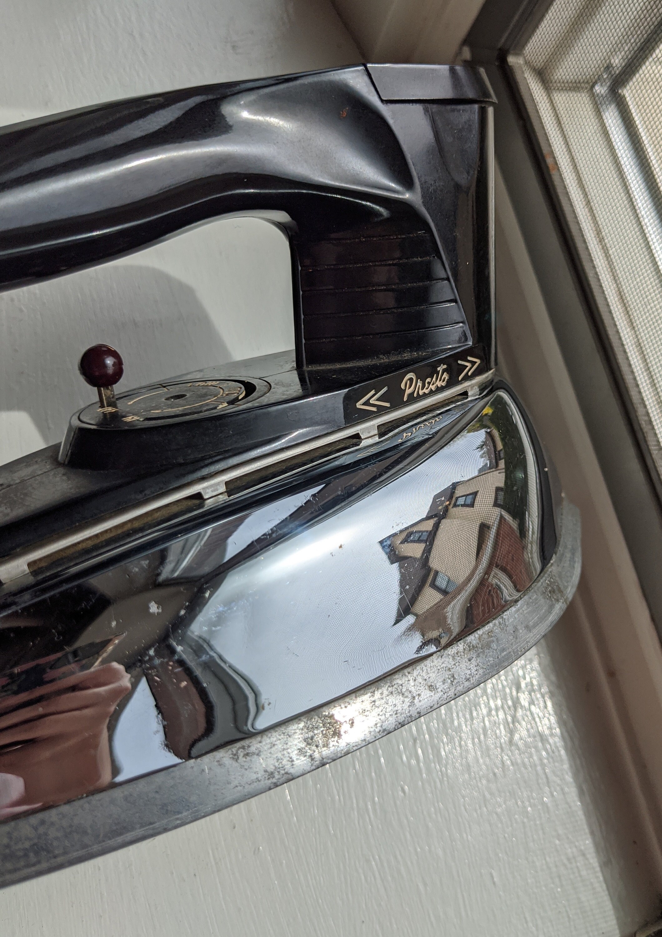 Vintage Presto Vapor-steam Iron 1950s Chrome Electric Iron | Etsy