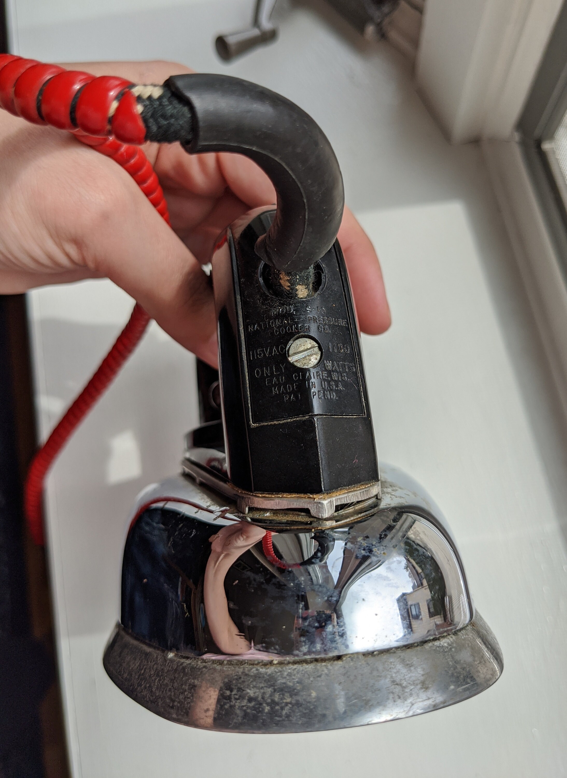 Vintage Presto Vapor-Steam Iron 1950s Chrome Electric Iron | Etsy