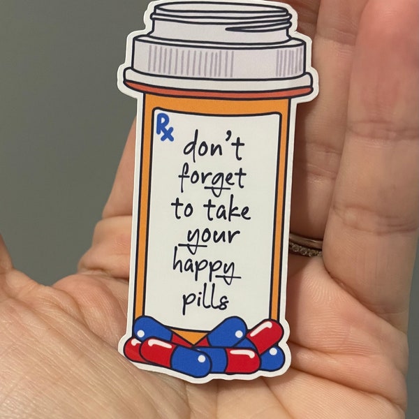 Happy Pill - Etsy