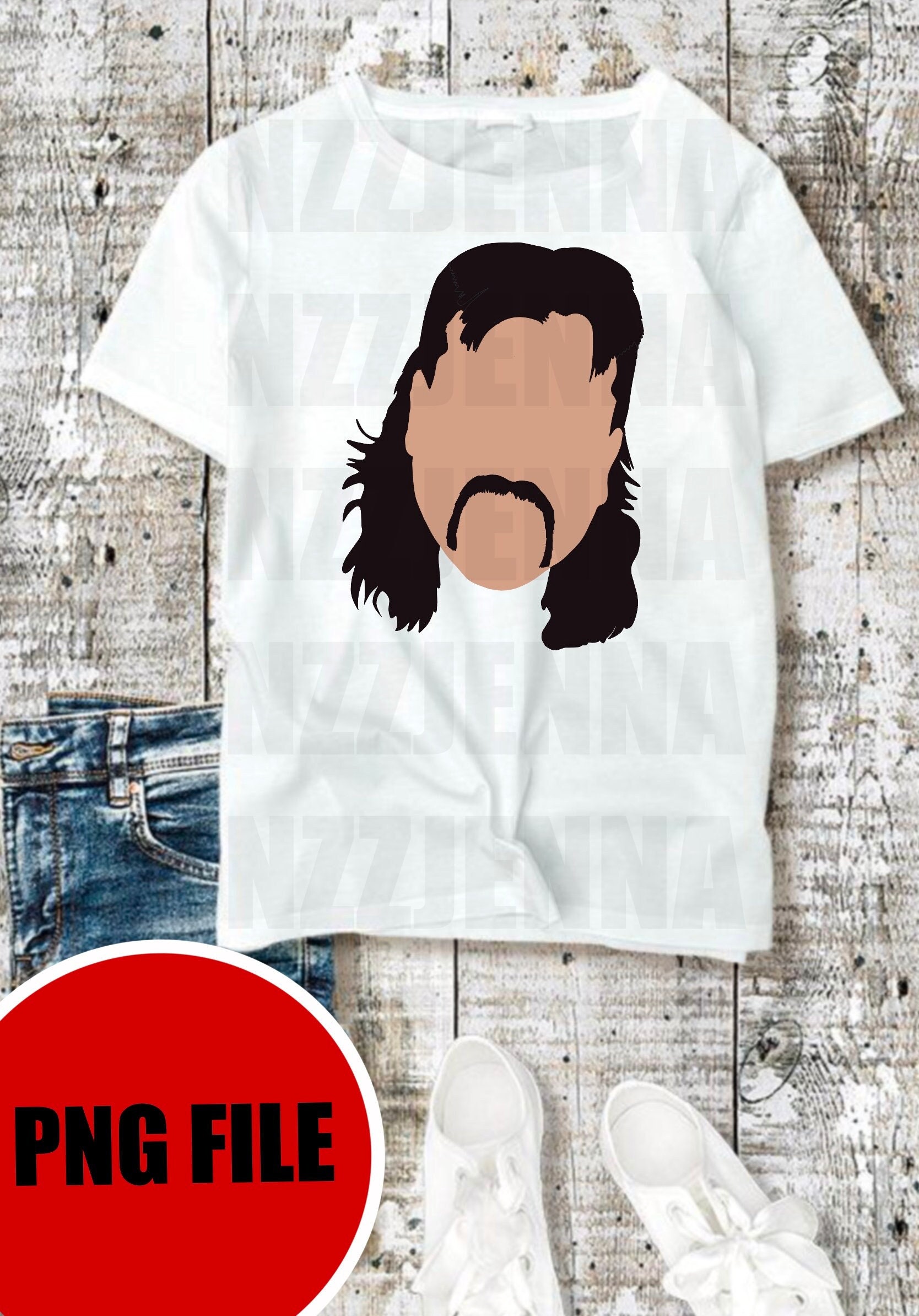 Mullet Daddy Png Digital Download Etsy
