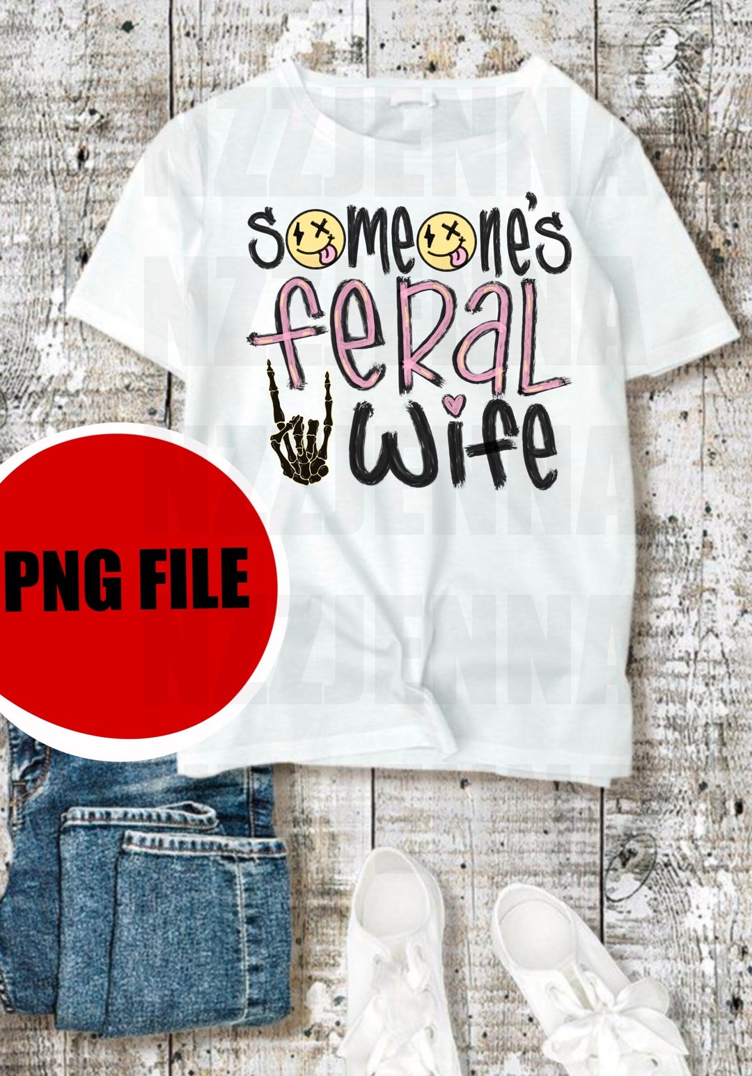 Someone's Feral Wife PNG Digital Download - Etsy