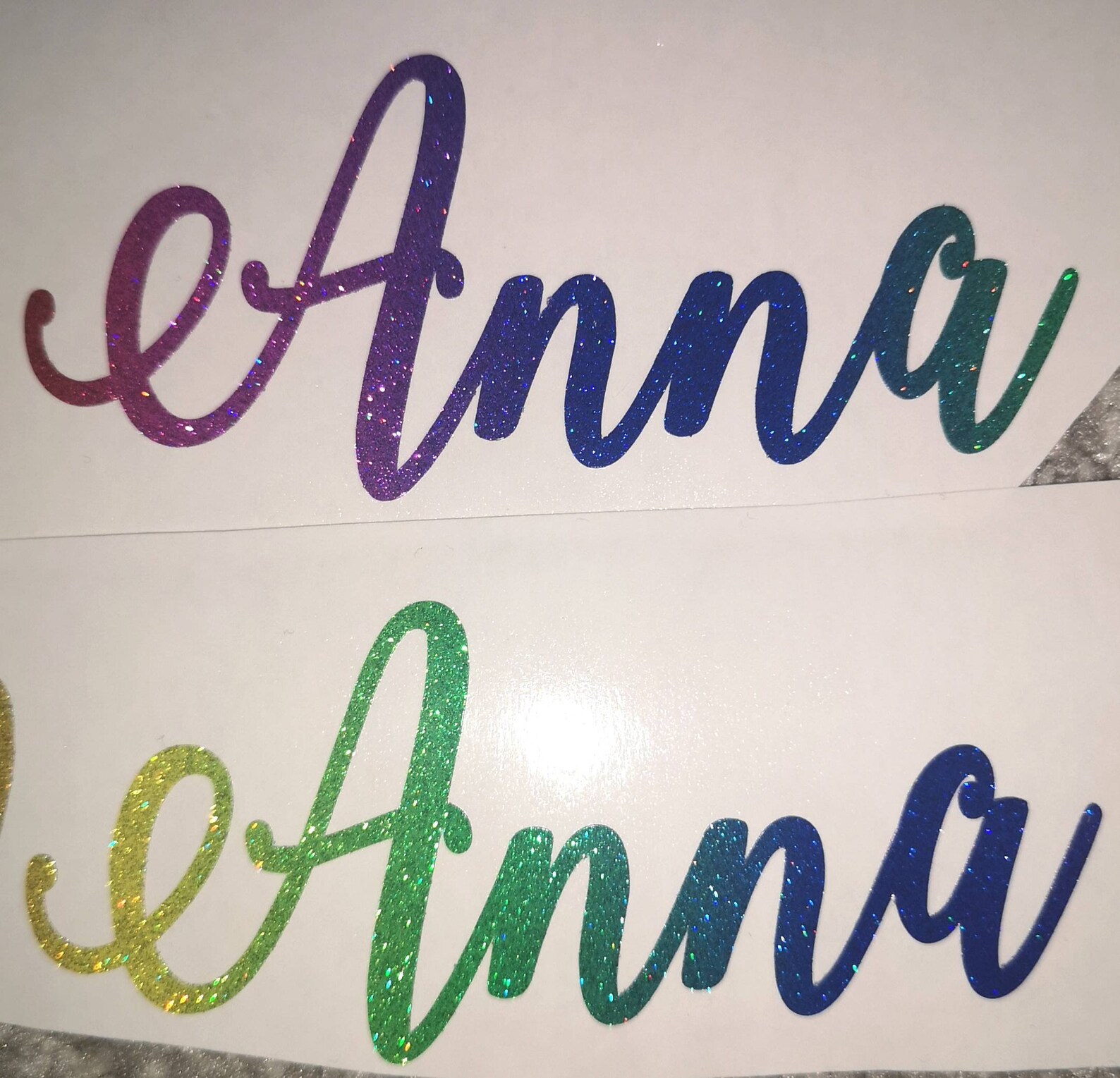 Personalised Vinyl Name Decal Stickers for Glasses Bottles - Etsy