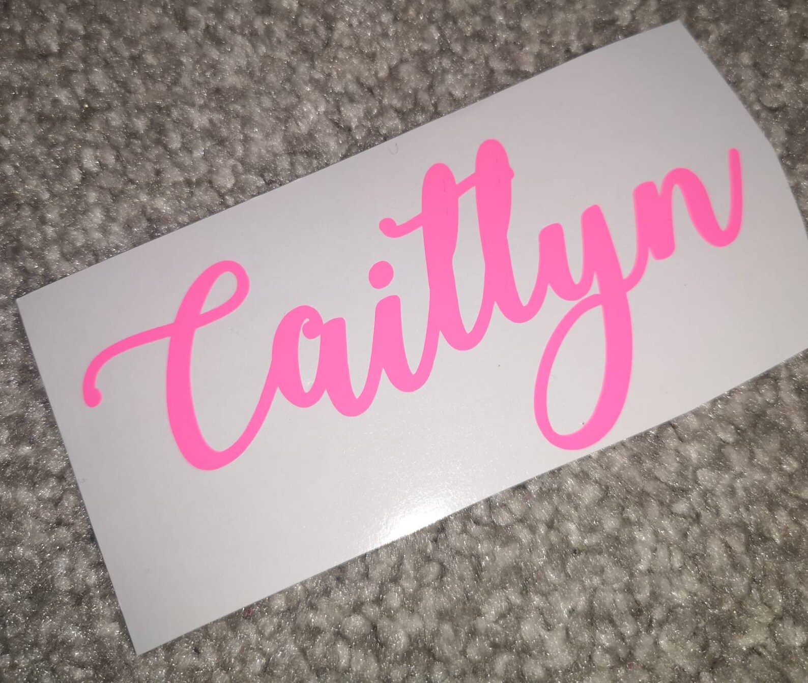 Personalised Vinyl Name Decal Stickers for Glasses Bottles - Etsy