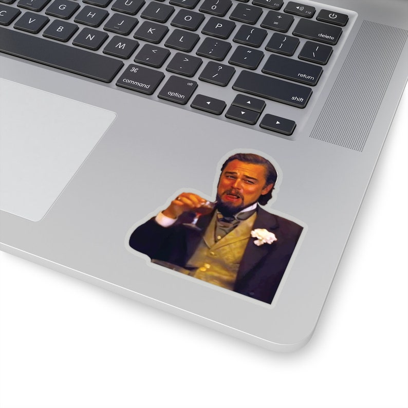 Django Leo Laughing Meme Decal Sticker - Etsy Canada