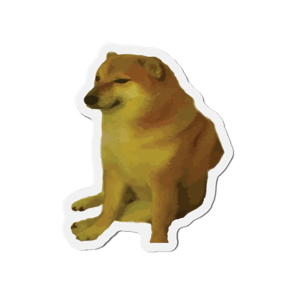 Cheems Doge Meme Magnet / Doge Lore / Funny Internet - Etsy México
