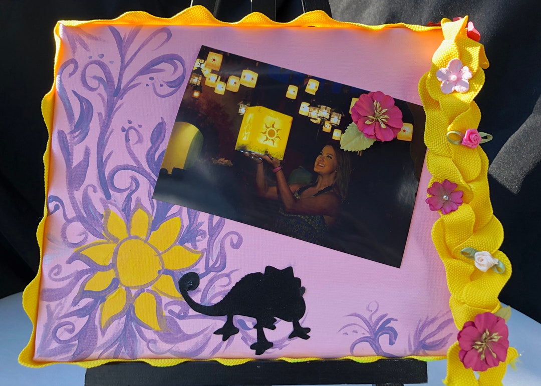 Disney Inspired Tangled Rupunzel Picture Frame - Etsy