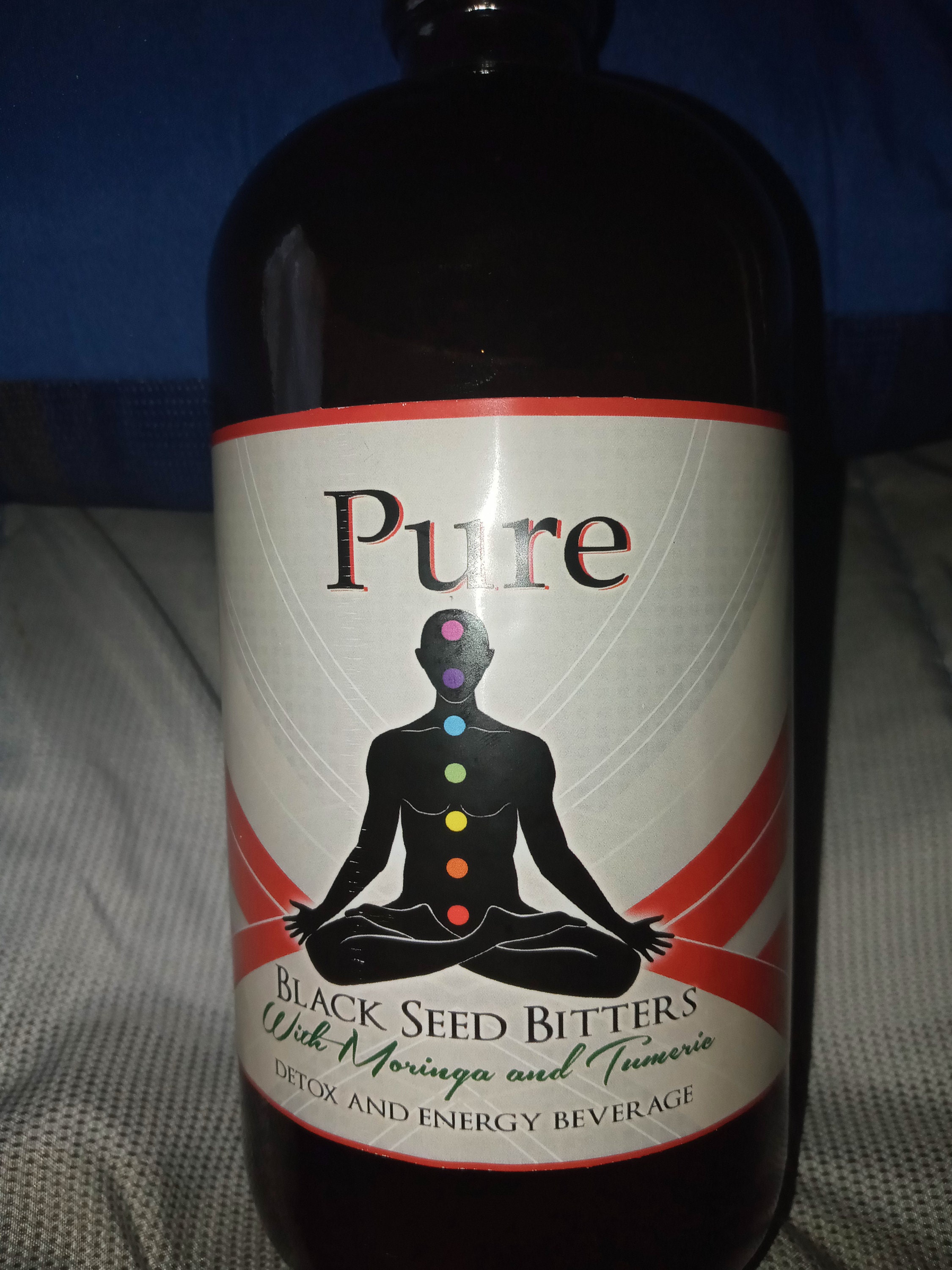 32oz Black Seed Bitters With Moringa and Tumeric - Etsy