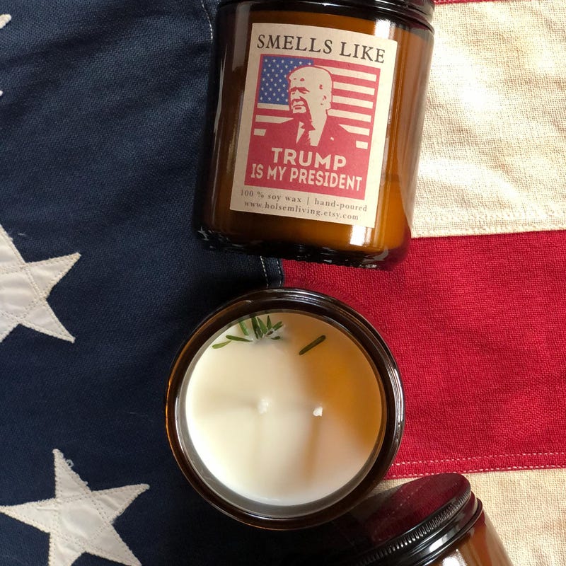 Trump Candle - Etsy