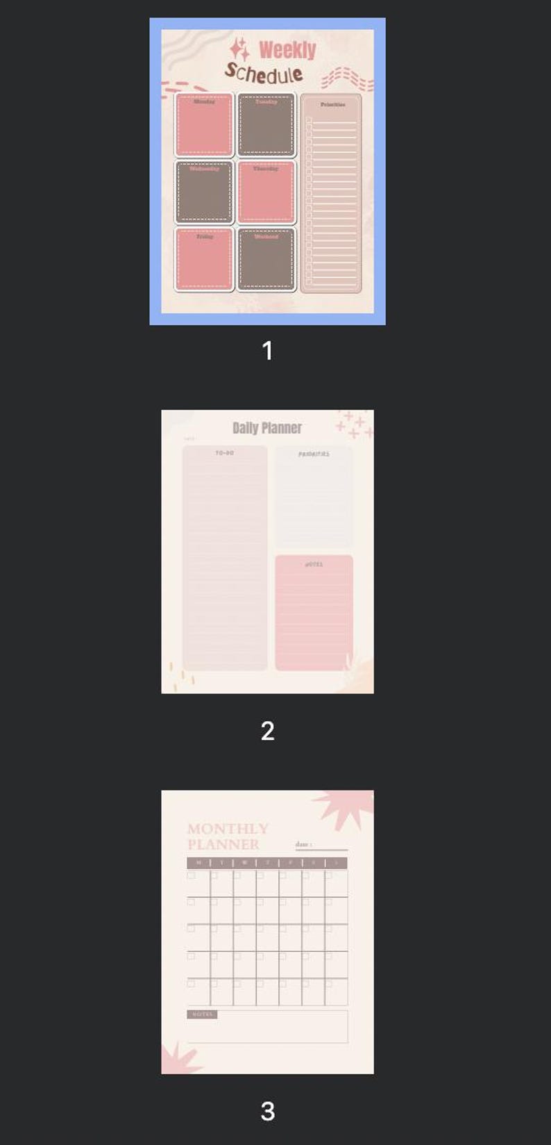 Digital Planner (daily, Weekly, Monthly) With Goals and Habit Tracker ...