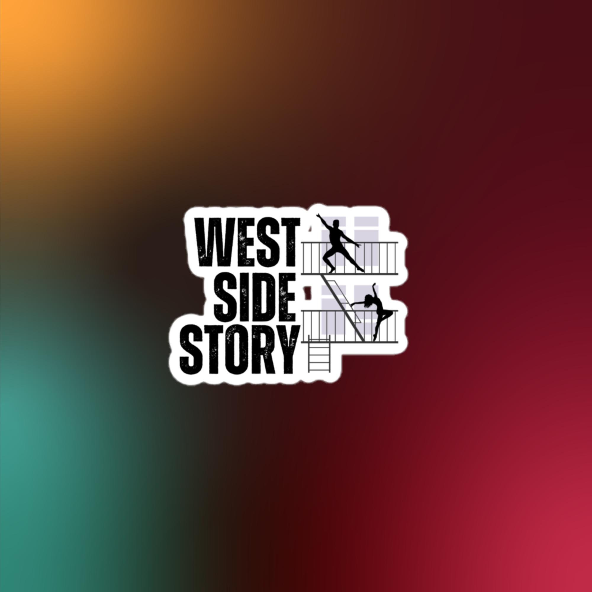 West Side Story Logo Stickers - Peel and Stick Broadway Decals - Etsy