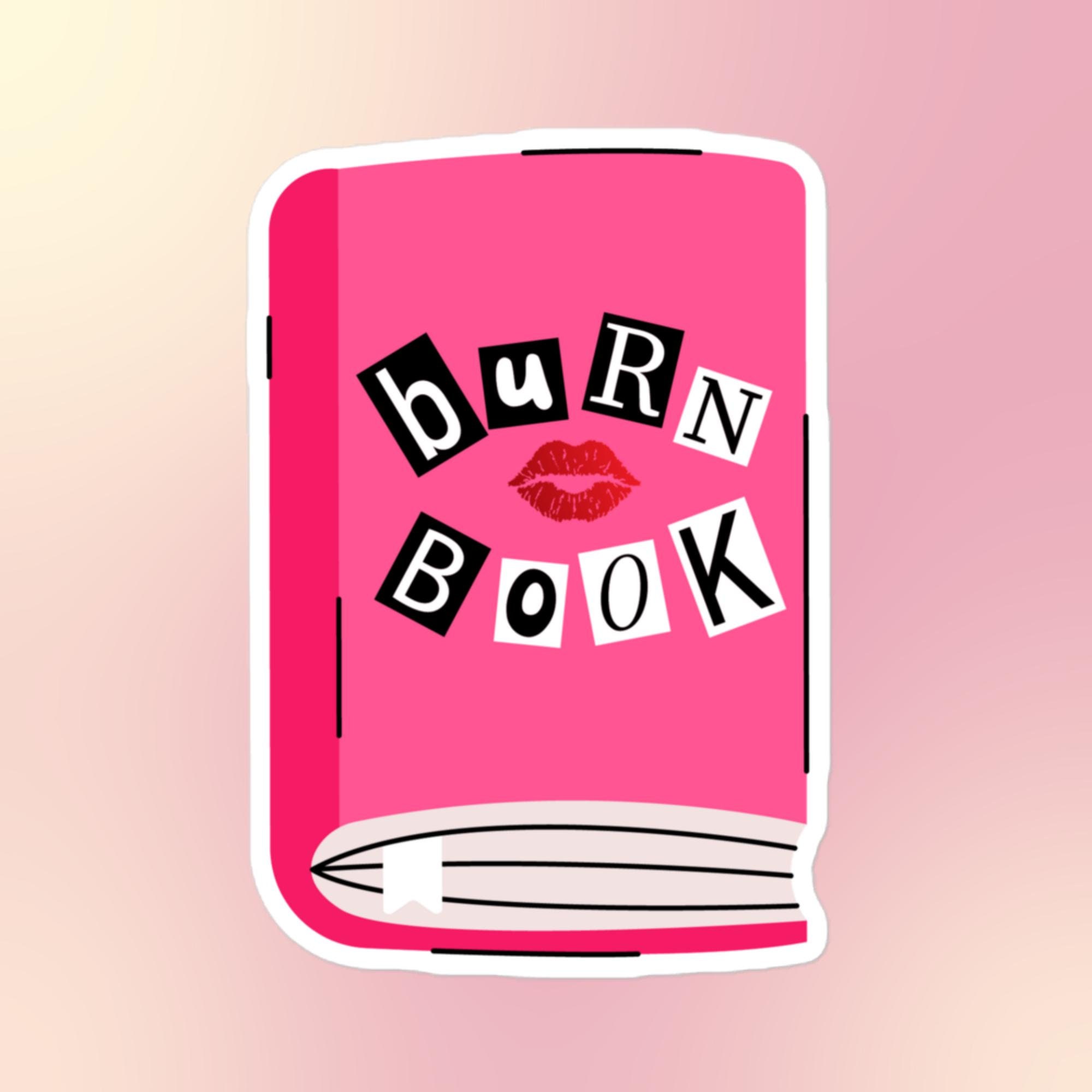 Mean Girls Musical Inspired Burn Book Bubble-free Stickers - Broadway ...