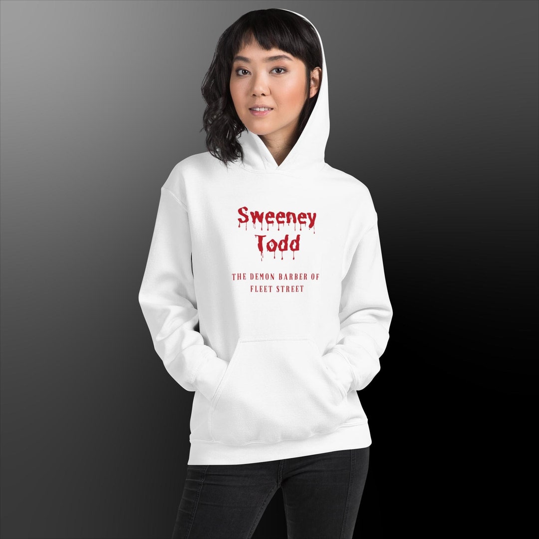 Sweeney Todd Logo Broadway Hoodie, Theater Gift, Musical Gifts ...