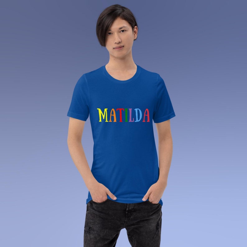 Matilda the Musical Logo T-shirt, Matilda Wormwood, Musical Theater ...