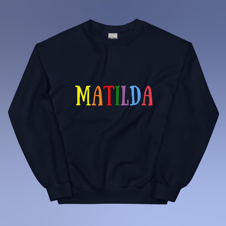 Matilda the Musical Inspired Logo Broadway Unisex Sweatshirt - Etsy