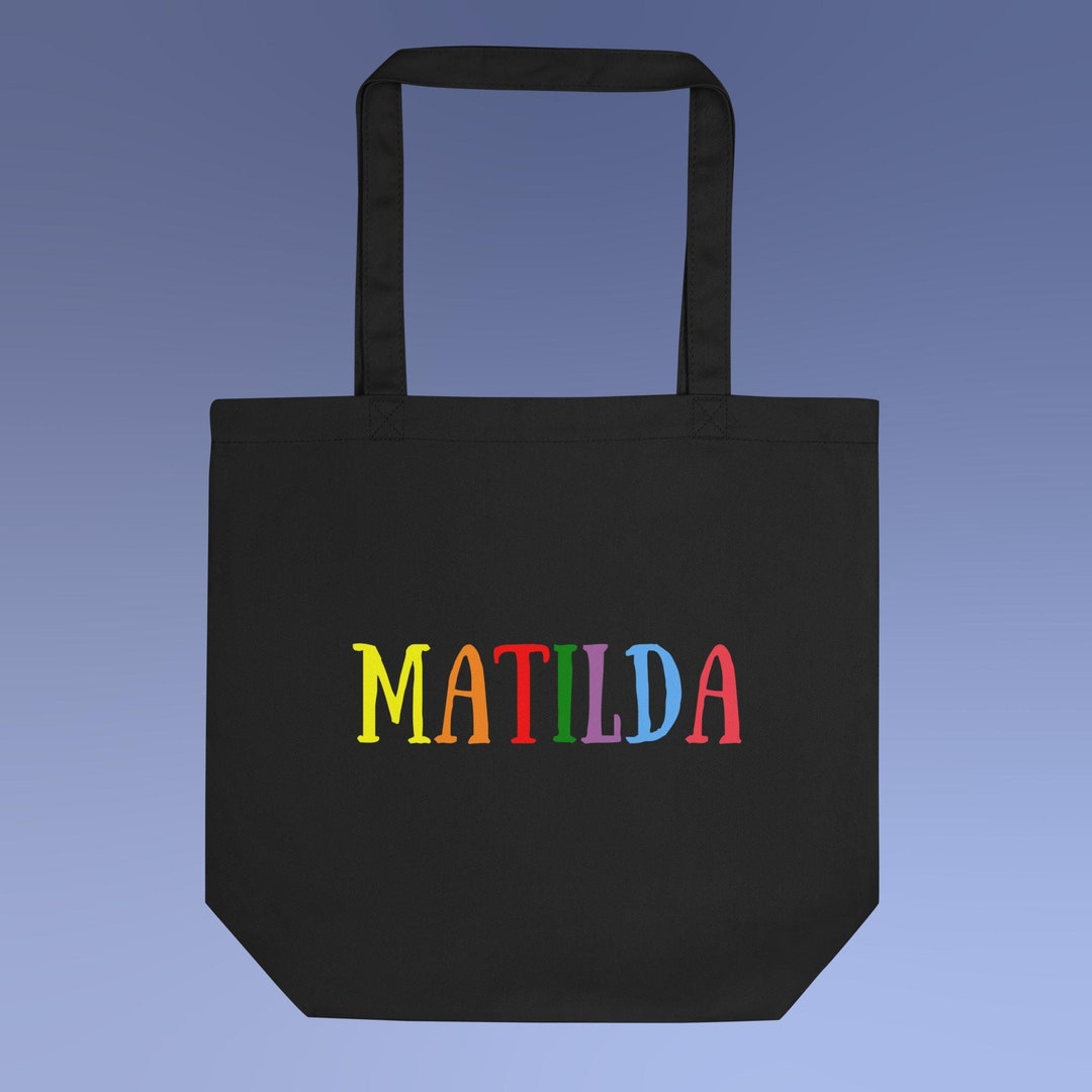 Matilda the Musical Inspired Logo Eco Broadway Tote Bag - Literary ...