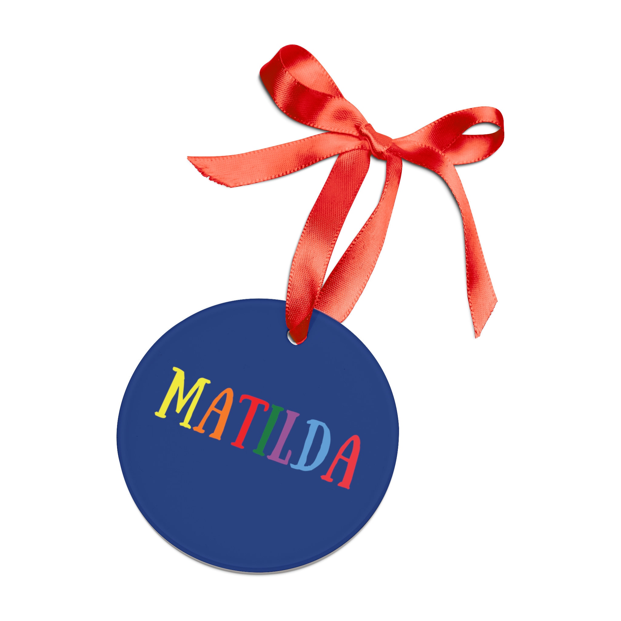 Matilda the Musical Inspired Modern Logo Broadway Holiday Acrylic ...