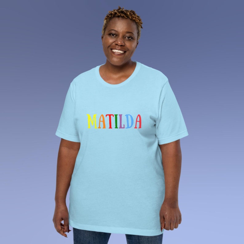 Matilda the Musical Logo T-shirt, Matilda Wormwood, Musical Theater ...