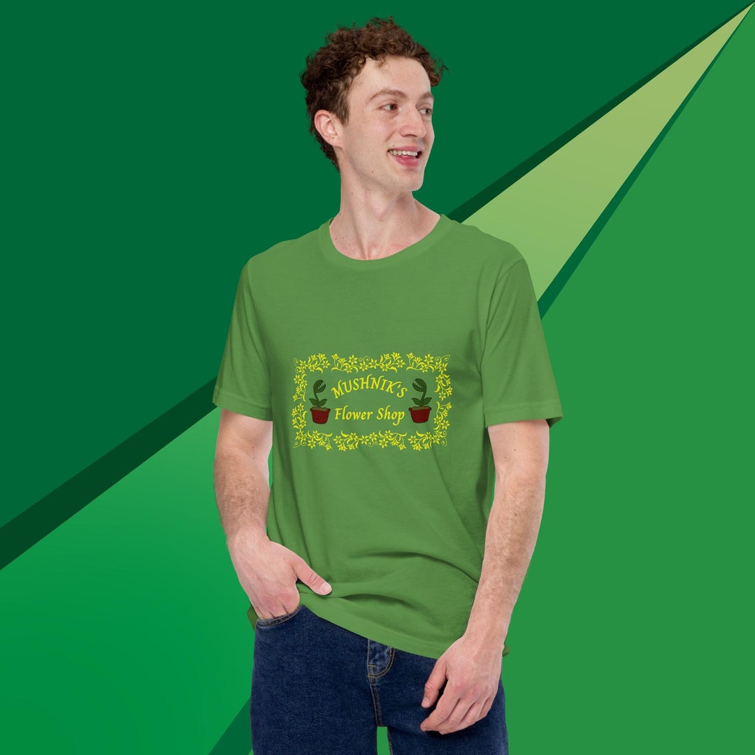 Little Shop of Horrors Inspired Mushnik's Flower Shop Unisex T-shirt ...