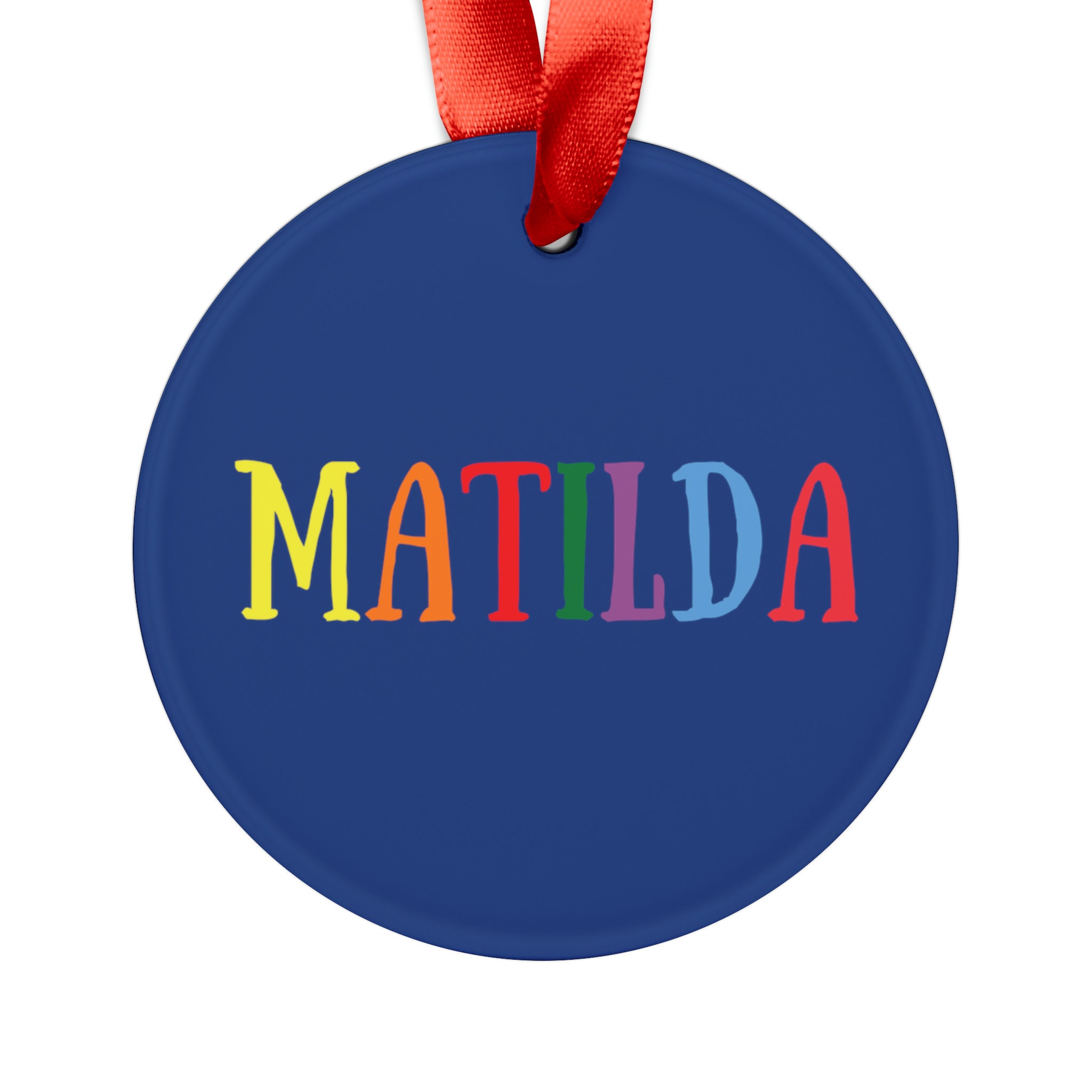 Matilda the Musical Inspired Modern Logo Broadway Holiday Acrylic ...