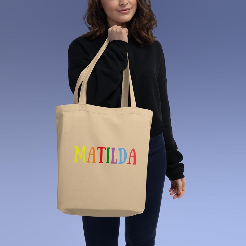 Matilda the Musical Inspired Logo Eco Broadway Tote Bag Literary ...
