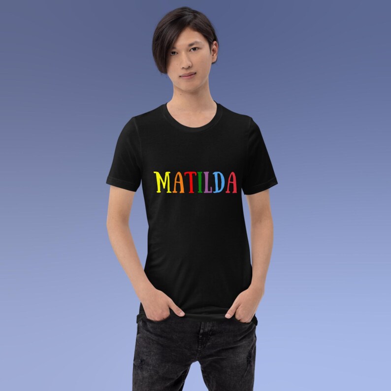 Matilda the Musical Logo T-shirt, Matilda Wormwood, Musical Theater ...