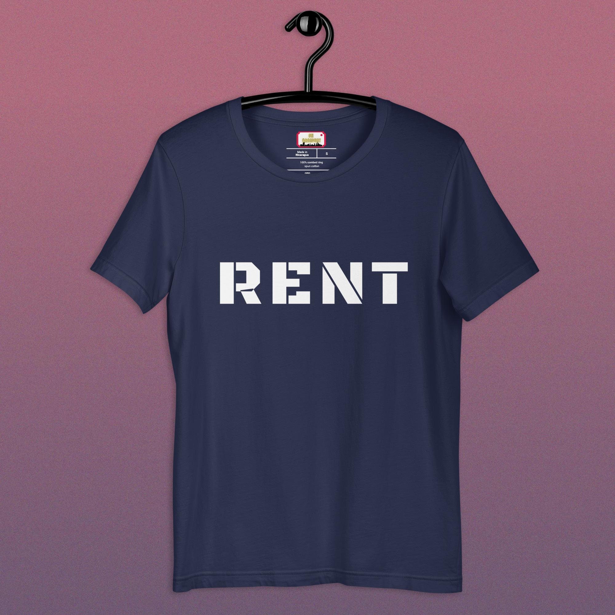 Rent Inspired Logo Unisex Broadway T-shirt Embrace the Spirit of Rent ...