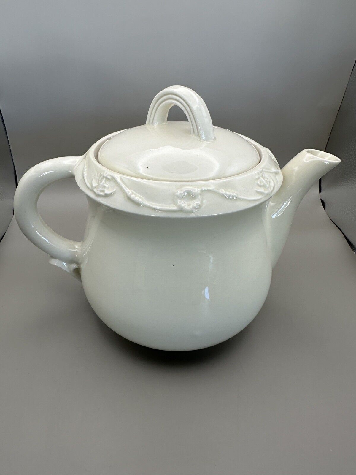 Vintage Porcelier Tea Pot 3D Sailboats Vitreous China 48oz Made in USA ...