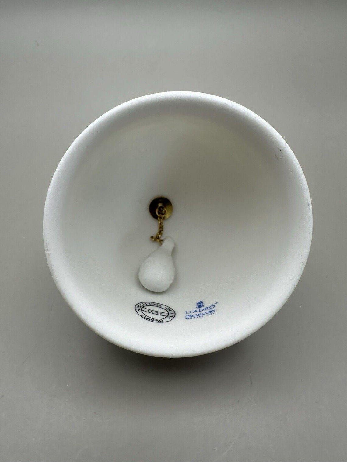 Lladro 1993 Summer Bell Collectors Society #17614 Mint Green Ribbon NIB ...