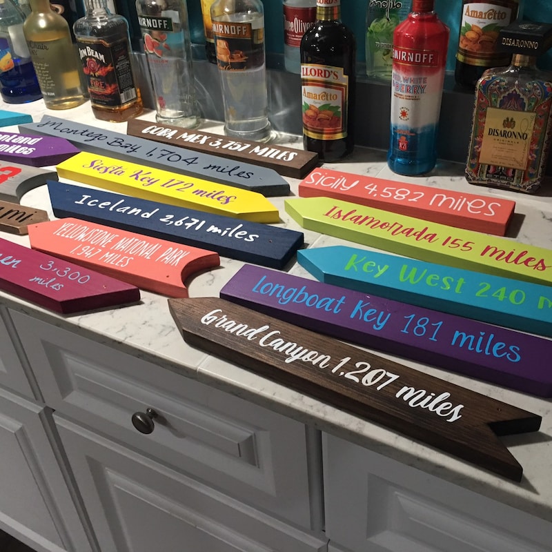 Beach Arrow Sign Decor - Etsy