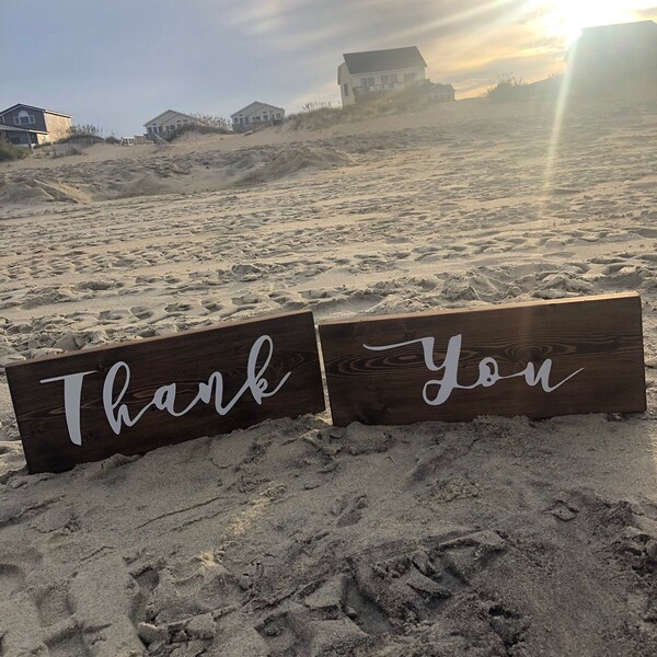 Thank You Photo Prop - Etsy