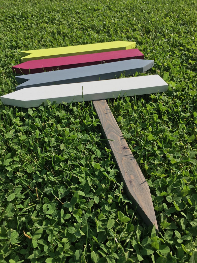 1-6 Large Directional Arrows With Stake, Custom Travel Signs, Tiki Bar ...